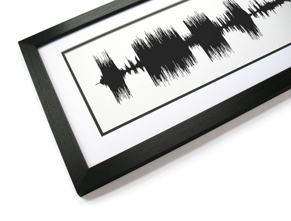 "Thank You" Sound Wave Art - Song Poster Print, Gift, Wall Art, and ...