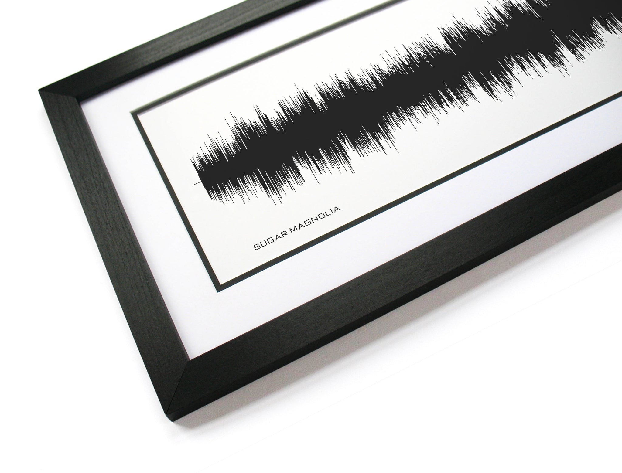 "Sugar Magnolia" Sound Wave Art - Poster Print, Gift, Wall Art, and ...