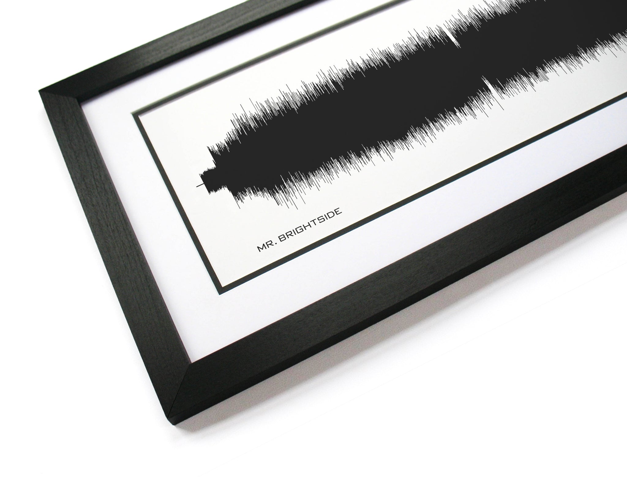 "Mr. Brightside" Sound Wave Art - Poster Print, Gift, Wall Art, and ...